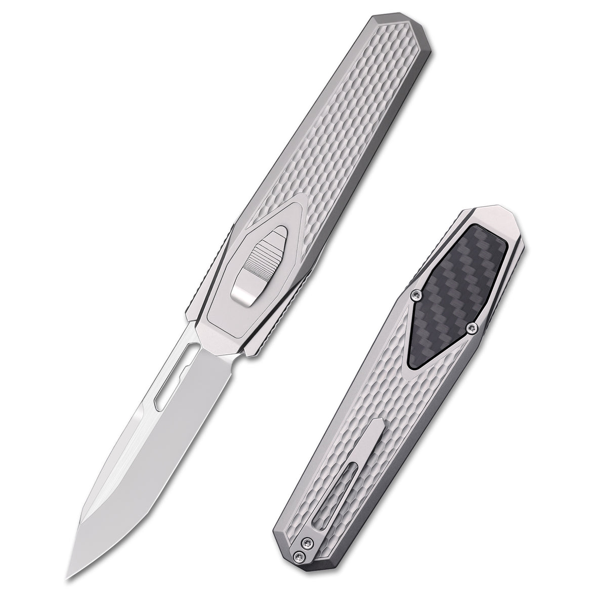 REMETTE RT-BEE Titanium M390 Knife Outdoor Folding Pocket EDC Knives w ...