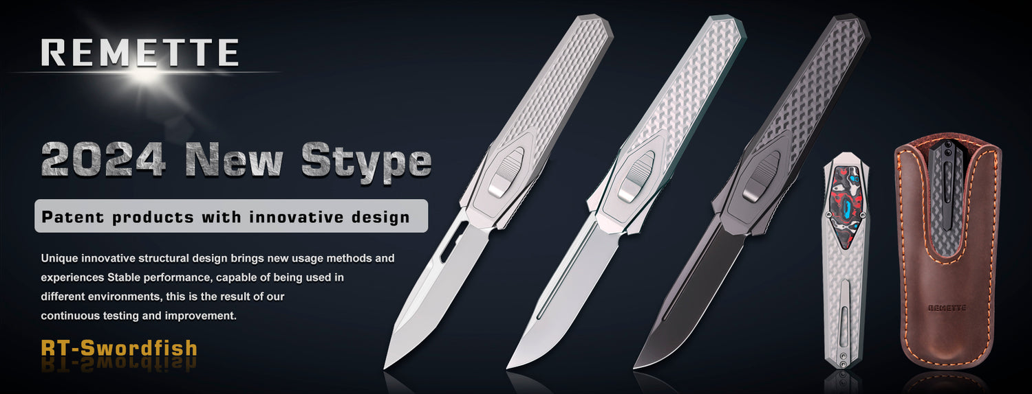 REMETTE Knives - High Quality EDC Folding Pocket Knife Camping Tools ...