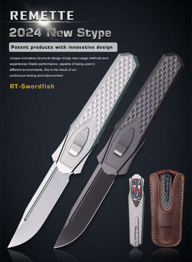 REMETTE Knives - High Quality EDC Folding Pocket Knife Camping Tools ...